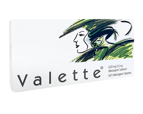 Valette Antibabypille auf Rezept online kaufen - Kapsel